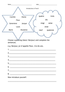 Introductions in French, Greetings, Name and Age worksheet KS2 ...