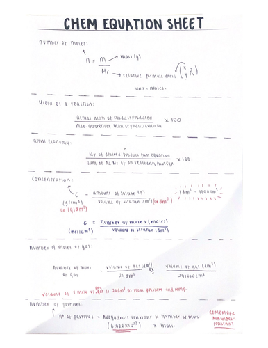 A guide to GCSE Chemistry - Paper 1 | Teaching Resources