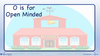 O is for Open Minded | Teaching Resources