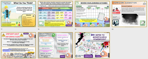 E-Cigs, Vaping and Shisha PSHE | Teaching Resources