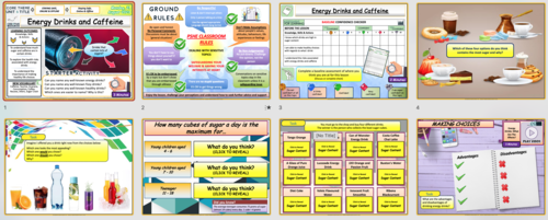 Energy Drinks and Caffeine PSHE | Teaching Resources