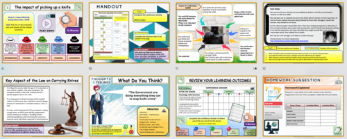 Knife Crime and Safety PSHE | Teaching Resources