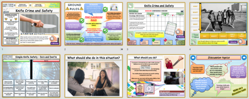 Knife Crime and Safety PSHE | Teaching Resources