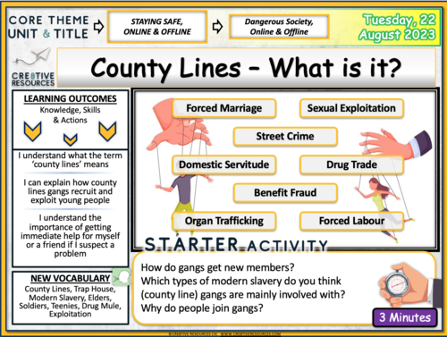 County Lines Explained | Teaching Resources
