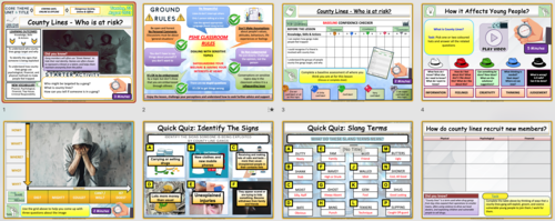 County Lines - Gangs - Who is at risk? | Teaching Resources