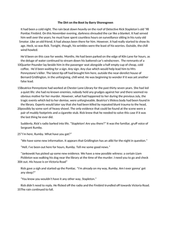 Mystery Writing - Lesson 2 - An introduction to mystery writing ...