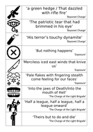 Dual Coded Quotations: Simple Icons for ACC, AIC, P&C and Macbeth | Teaching Resources