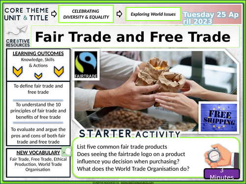 Fair Trade + Free Trade | Teaching Resources