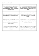 Gothic Literature: Full Scheme & Resources | Teaching Resources