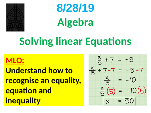 Year 7 and 8 KS3 Maths Starter Bank1 | Teaching Resources