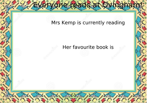 Classroom Door Reading Sign | Teaching Resources