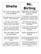 Sheila in 'An Inspector Calls' | Teaching Resources