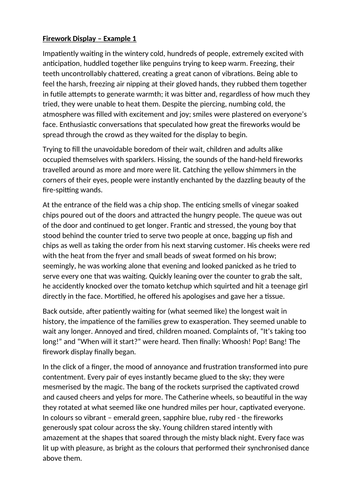 GCSE Narrative Writing PPT and resources for a string of lessons ...