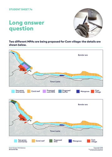 Ecology assessment Science GCSE: Coral Case Study | Teaching Resources