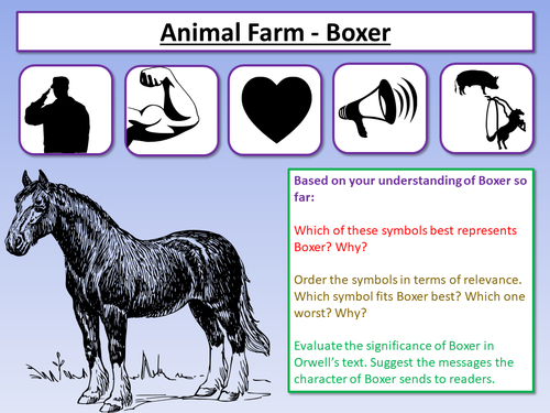 Who Did Boxer Represent In Animal Farm
