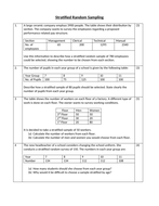 GCSE Sampling, Stratified and Capture-Recapture | Teaching Resources