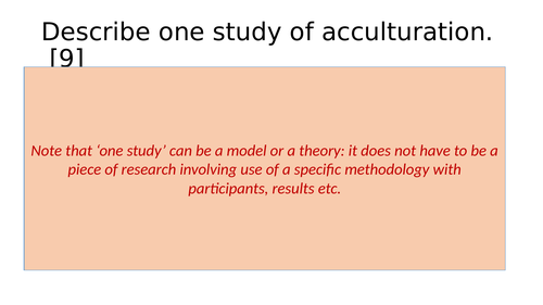IB Psychology Paper 1 SAQ (9-mark question) exemplars and exam-writing ...