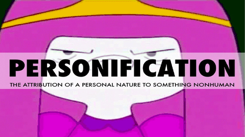 An introduction to personification | Teaching Resources