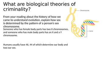 Biological theories of criminality | Teaching Resources