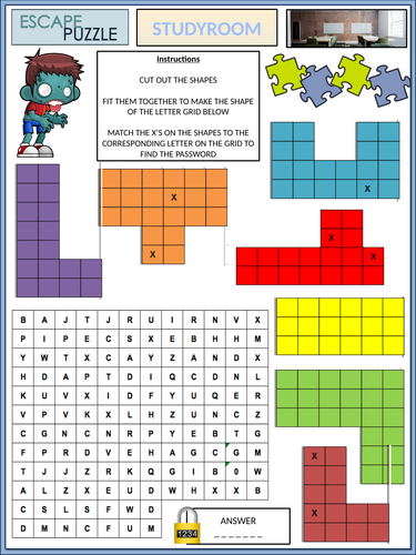 Halloween Escape Room | Teaching Resources