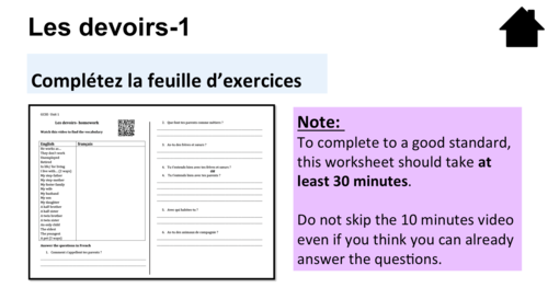 Me, My family and friends- Unit 1- GCSE French | Teaching Resources