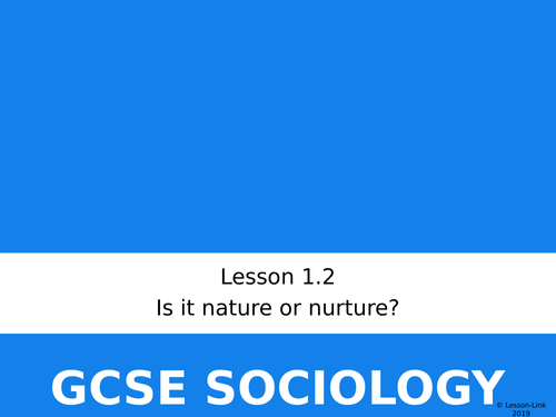 GCSE Sociology - Intro to Sociology lesson 2 | Teaching Resources