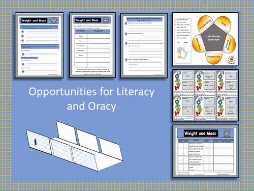 Forces - Weight and Mass Explained Fully Resourced Lesson KS3 ...