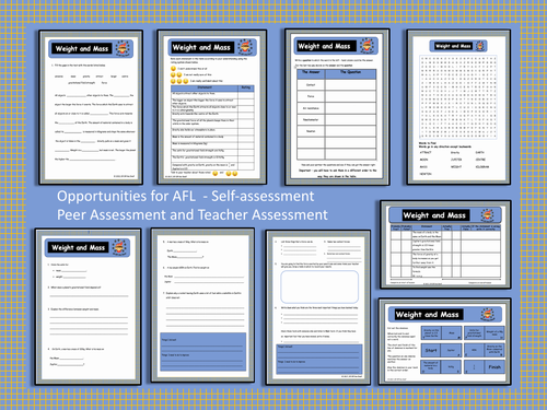 Forces - Weight and Mass Explained Fully Resourced Lesson KS3 ...