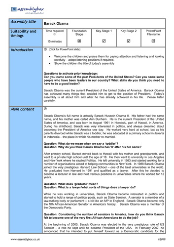 Barack Obama | Teaching Resources Barack Obama | Teaching Resources