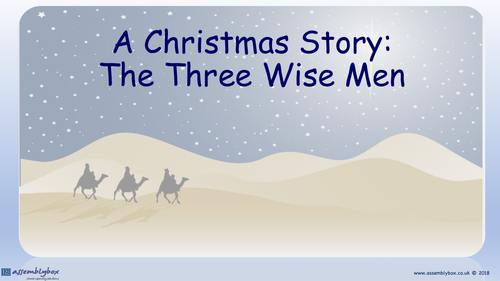 Christmas: The Three Wise Men | Teaching Resources