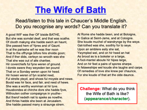The Canterbury Tales (Chaucer) - KS3 | Teaching Resources