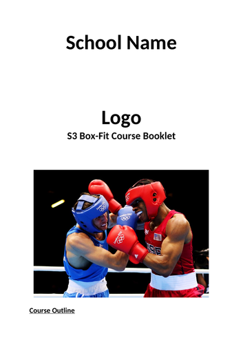 Non Contact Boxing Course - 10 Lesson Plans | Teaching Resources