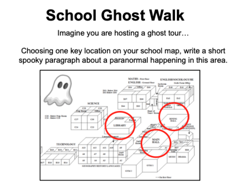 Ghost Writing - KS3 | Teaching Resources