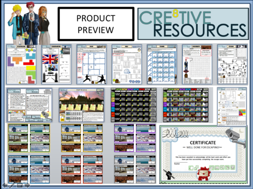 Religion Escape Room New | Teaching Resources