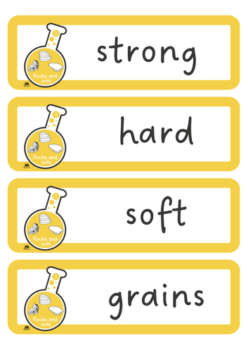 Year 3 Primary Science - Scientific Vocabulary Cards | Teaching Resources