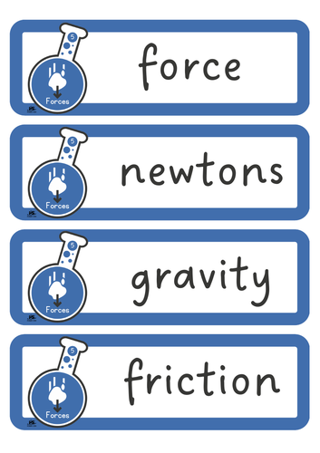 Year 5 Primary Science - Scientific Vocabulary Cards | Teaching Resources