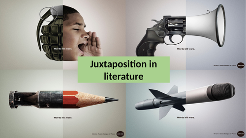 An introduction to parallels and juxtaposition | Teaching Resources