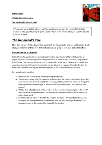 The Handmaid's Tale | Teaching Resources
