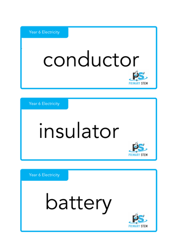 Year 6 Primary Science - Scientific Vocabulary Cards | Teaching Resources