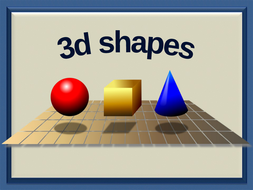 3D Shapes Complete Lesson | Teaching Resources