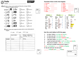 Lesson 21 Spanish Formative assessment | Teaching Resources