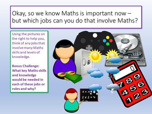 Careers in English, Maths and Science | Teaching Resources