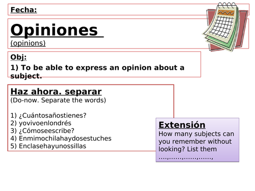 Lesson 14 Spanish Opinions gustar | Teaching Resources