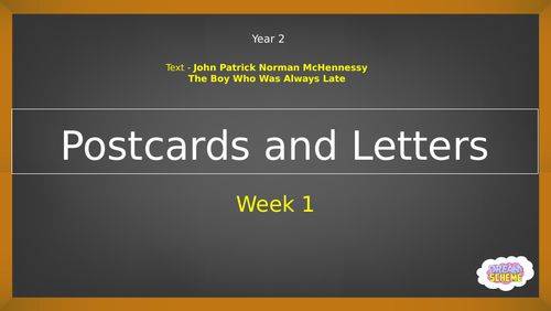 Year 2: Non-Fiction - Postcards and Letters (Week 1 of 2) | Teaching ...