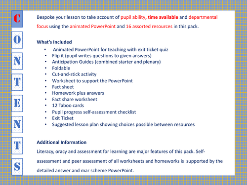 Forces - Air Resistance Explained Fully Resourced Lesson KS3 | Teaching ...