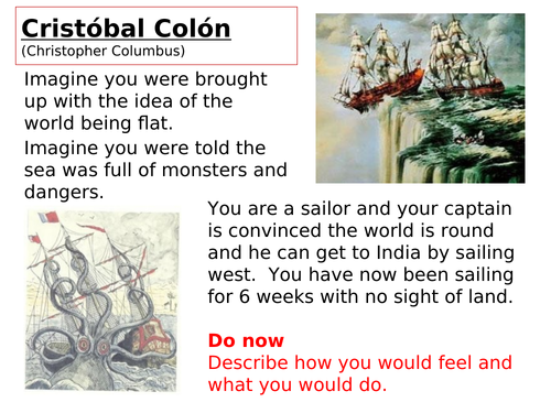 Spanish culture lessons- The Spanish Empire, Christopher Columus ...