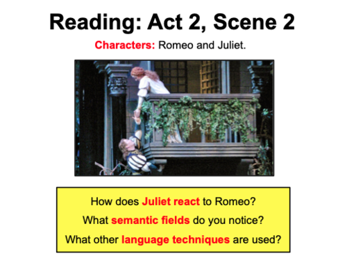 Romeo and Juliet (Shakespeare) - KS3 | Teaching Resources