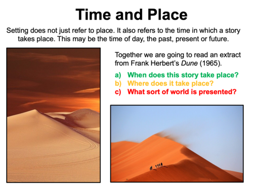 Science Fiction Writing - KS3 | Teaching Resources