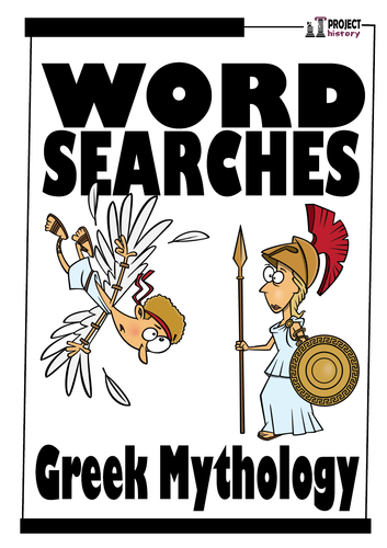 Greek Mythology Word Searches | Teaching Resources