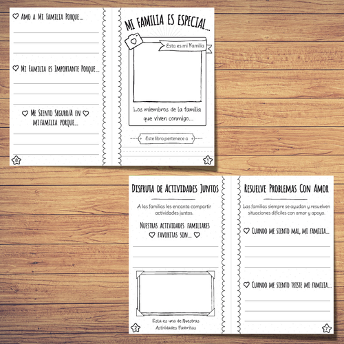 Día de la Familia actividad de escritura reflexiva, Mi familia es ...